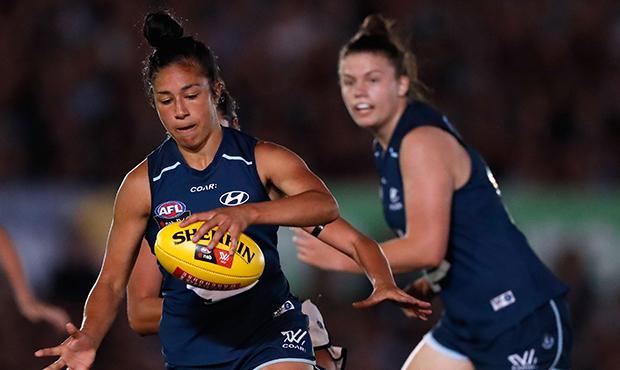 Vescio at home in forward line