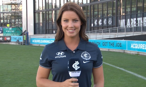 Emily's kindred links with Carlton great Lanty