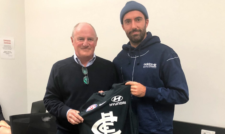 After 77 years, Ernie's guernsey returns