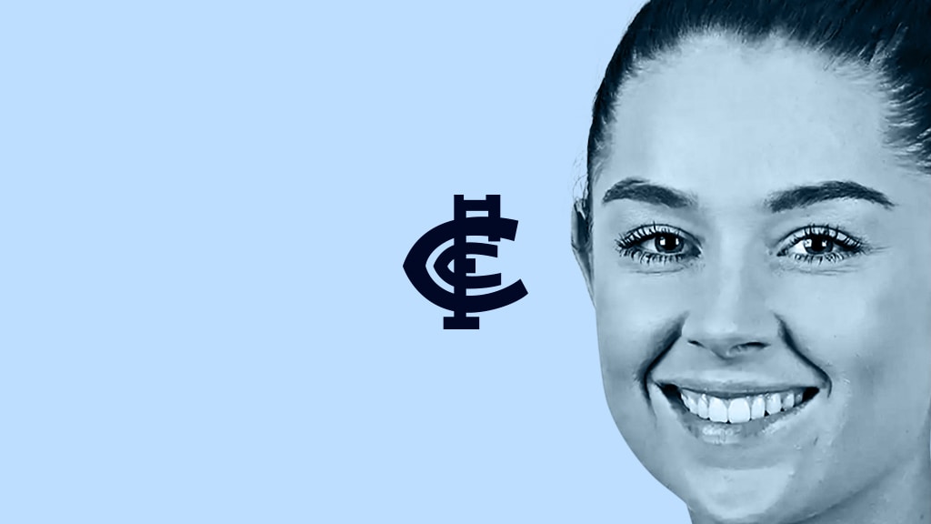 Grace Egan becomes a Blue