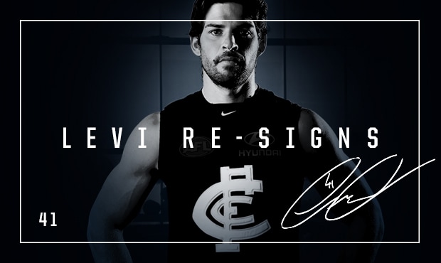 Levi signs new deal