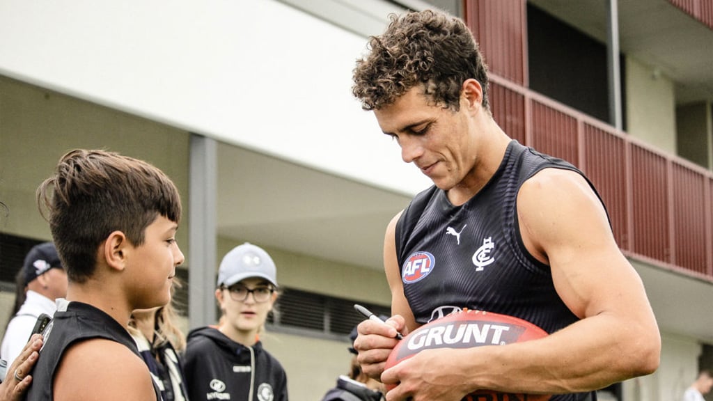 Ed's life beyond footy