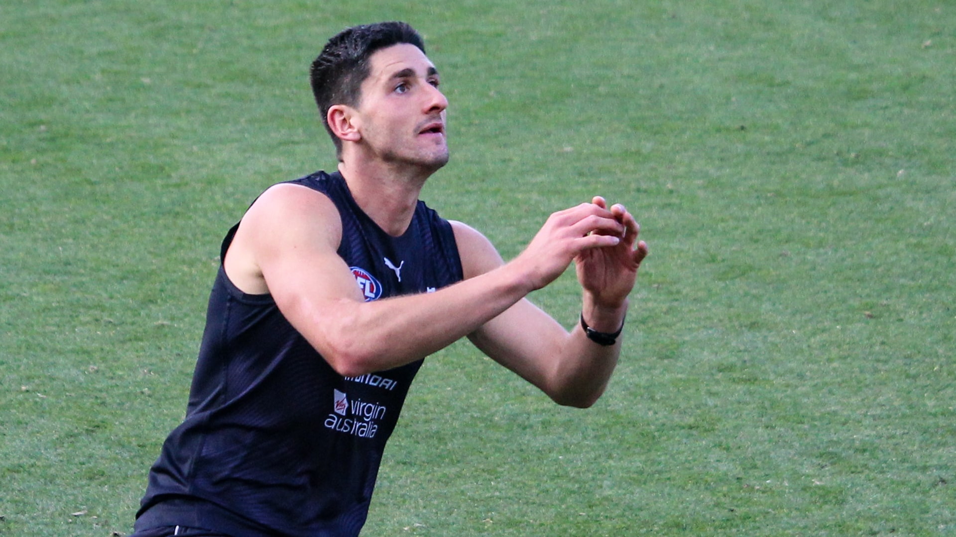 Shouldering the load: Russell on Carlton ruck stocks