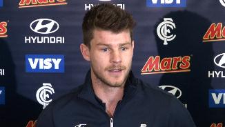 Bryce focussing on his footy