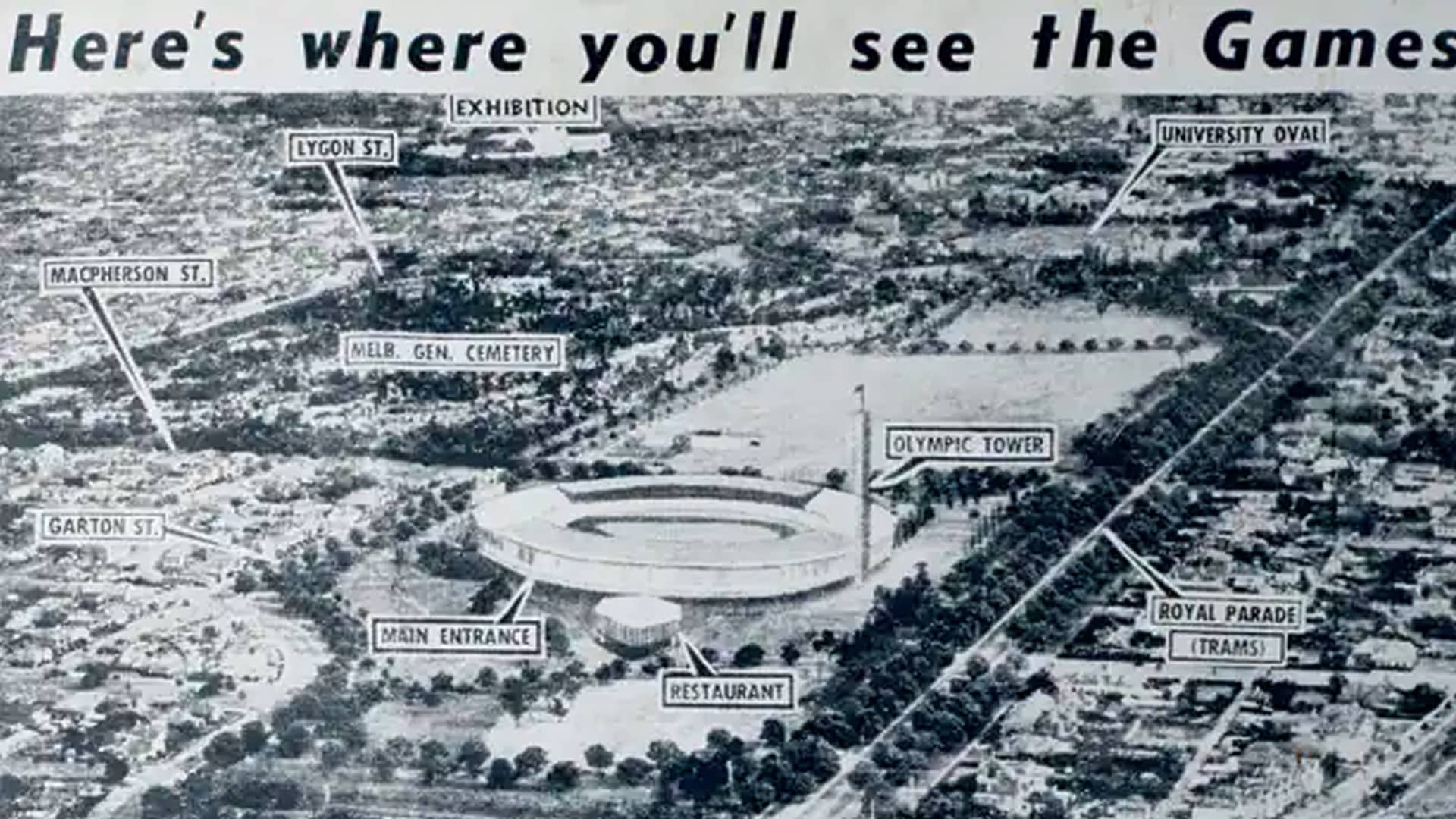 When Carlton pushed for Princes Park Olympiad
