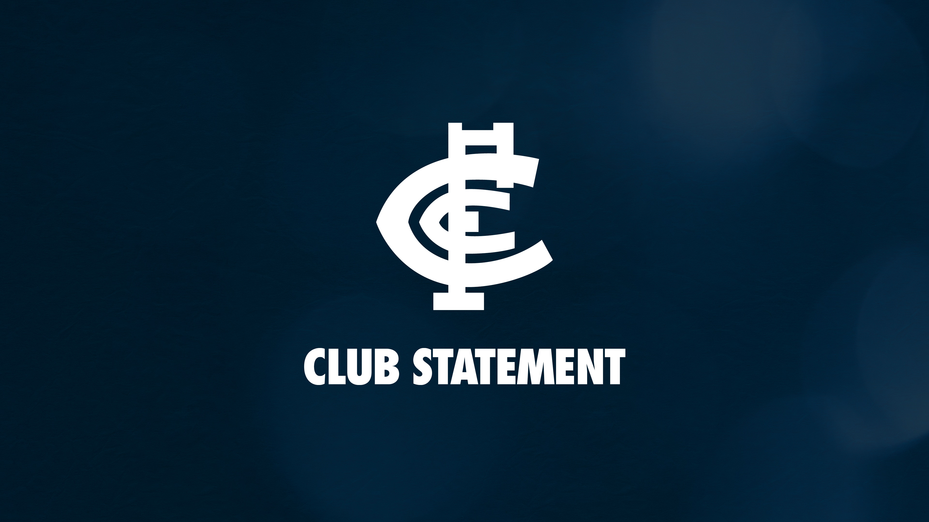 Club statement: Luke Sayers