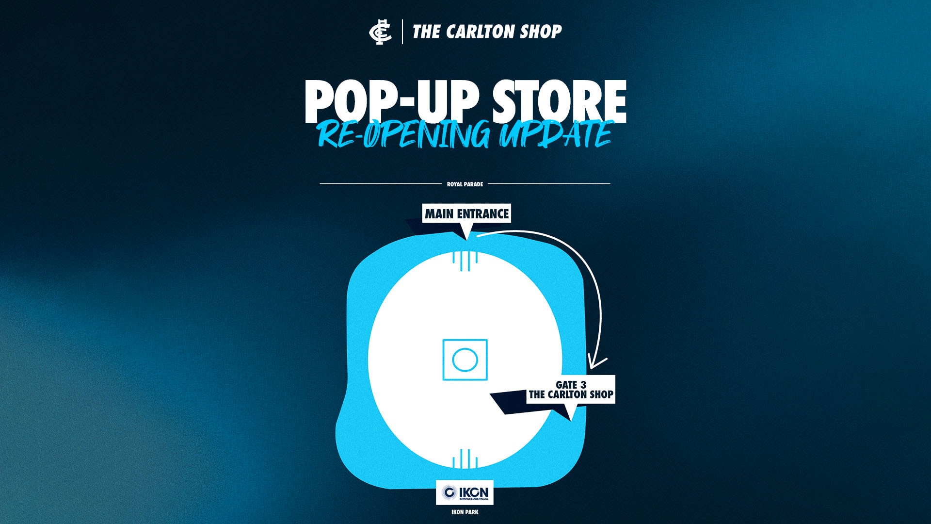 The Carlton Shop re-opens