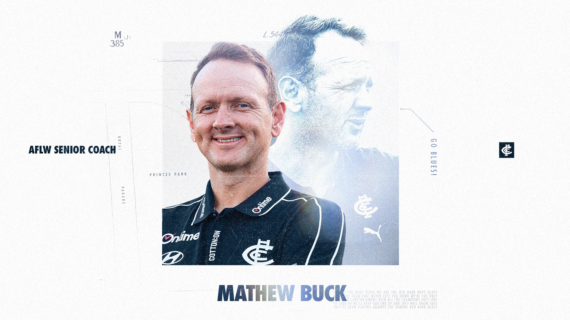 Blues appoint Buck as AFLW Senior Coach