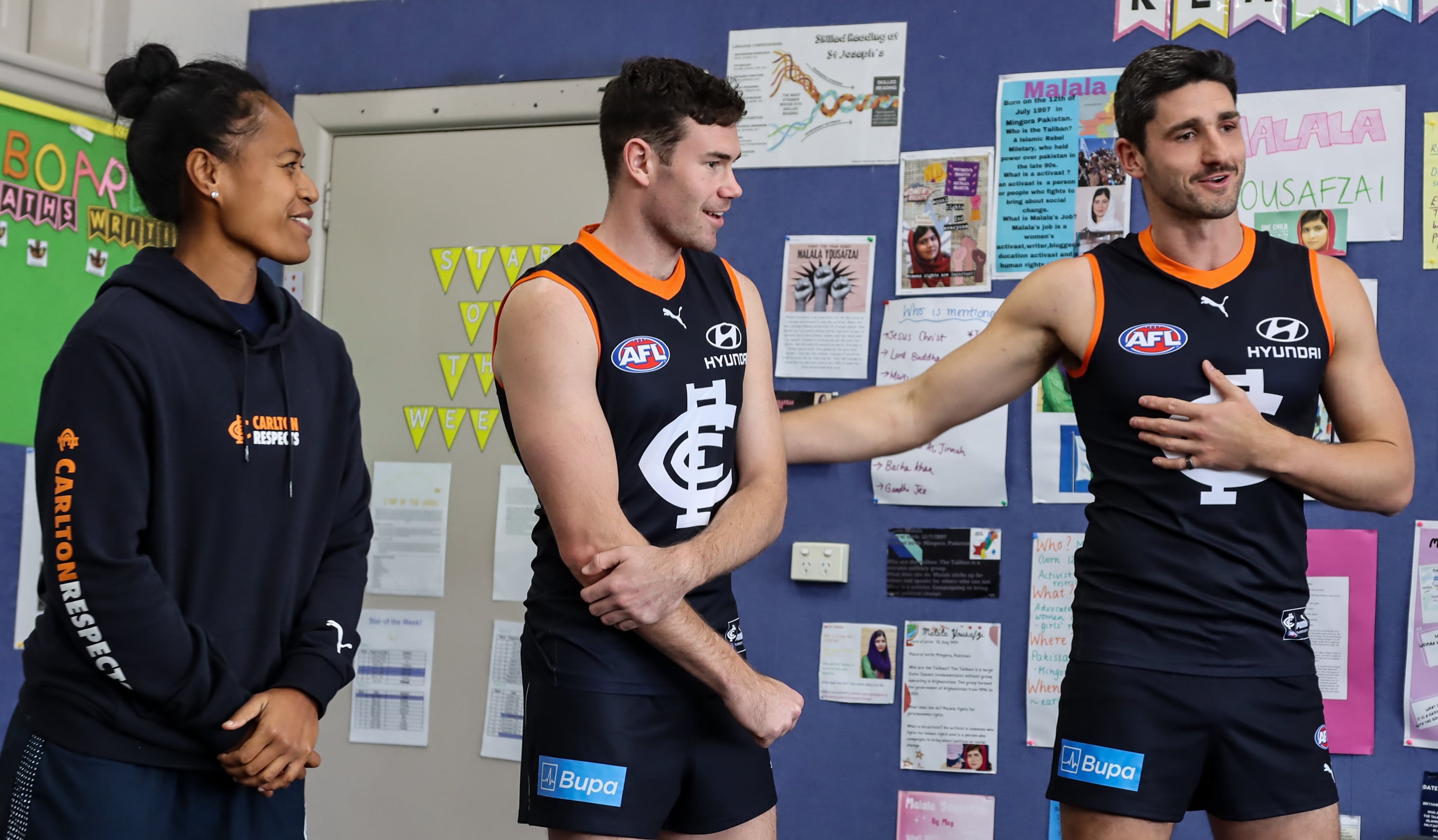 2023 AFL Carlton Respects Game: Why are the Blues wearing orange?