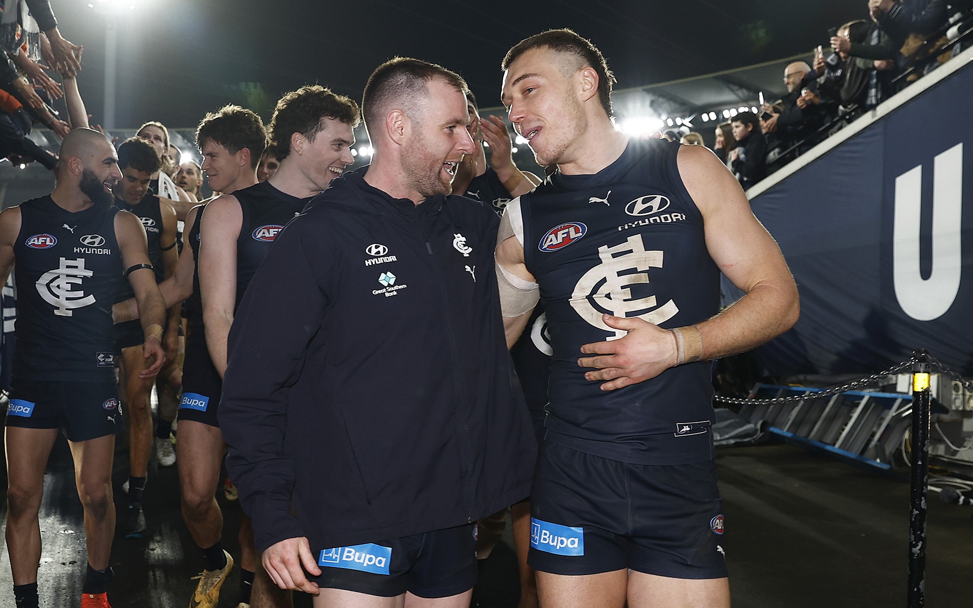 Carlton trio in line for AFLPA awards, MVP nominees revealed