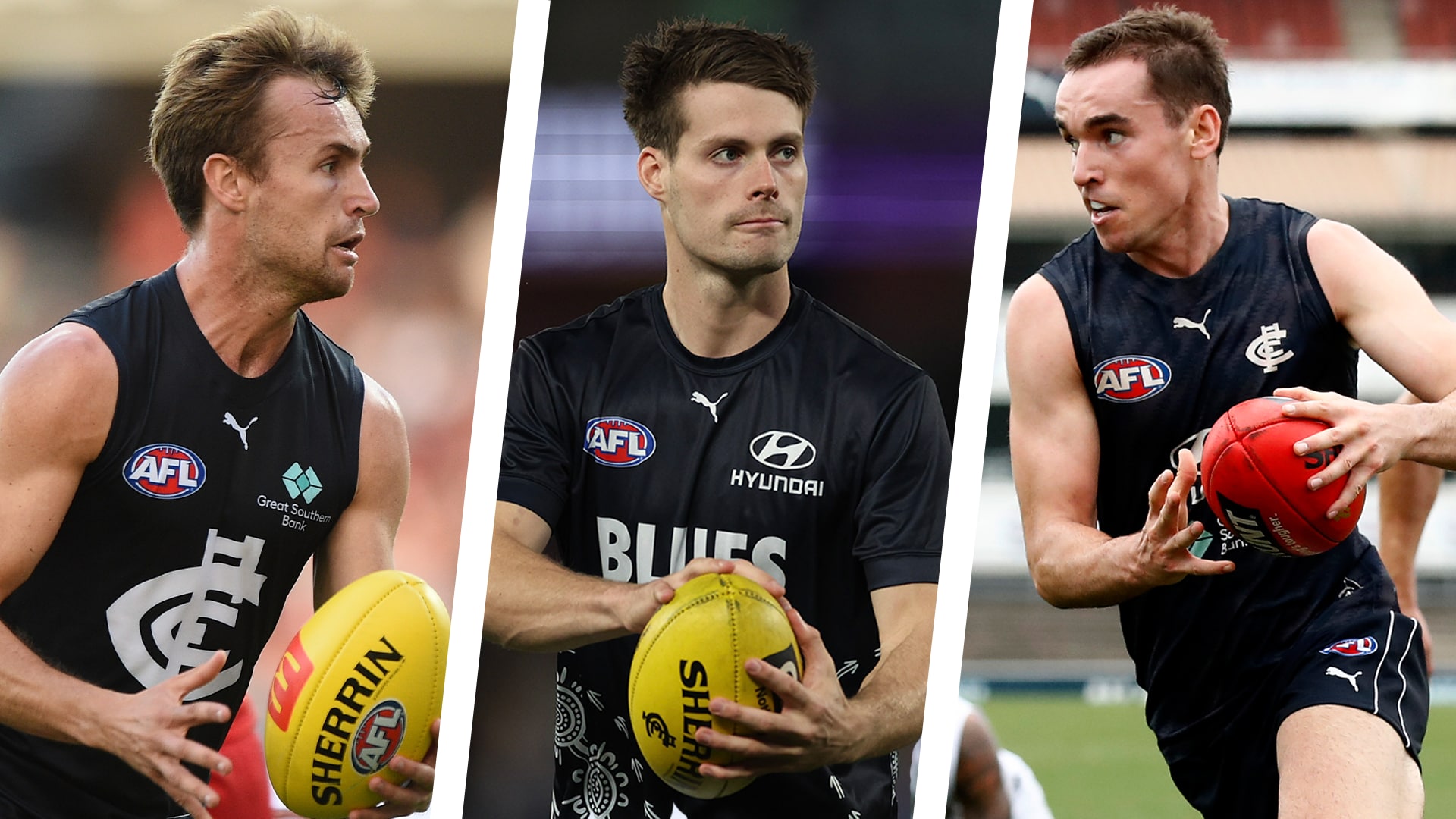 Carlton confirm list changes