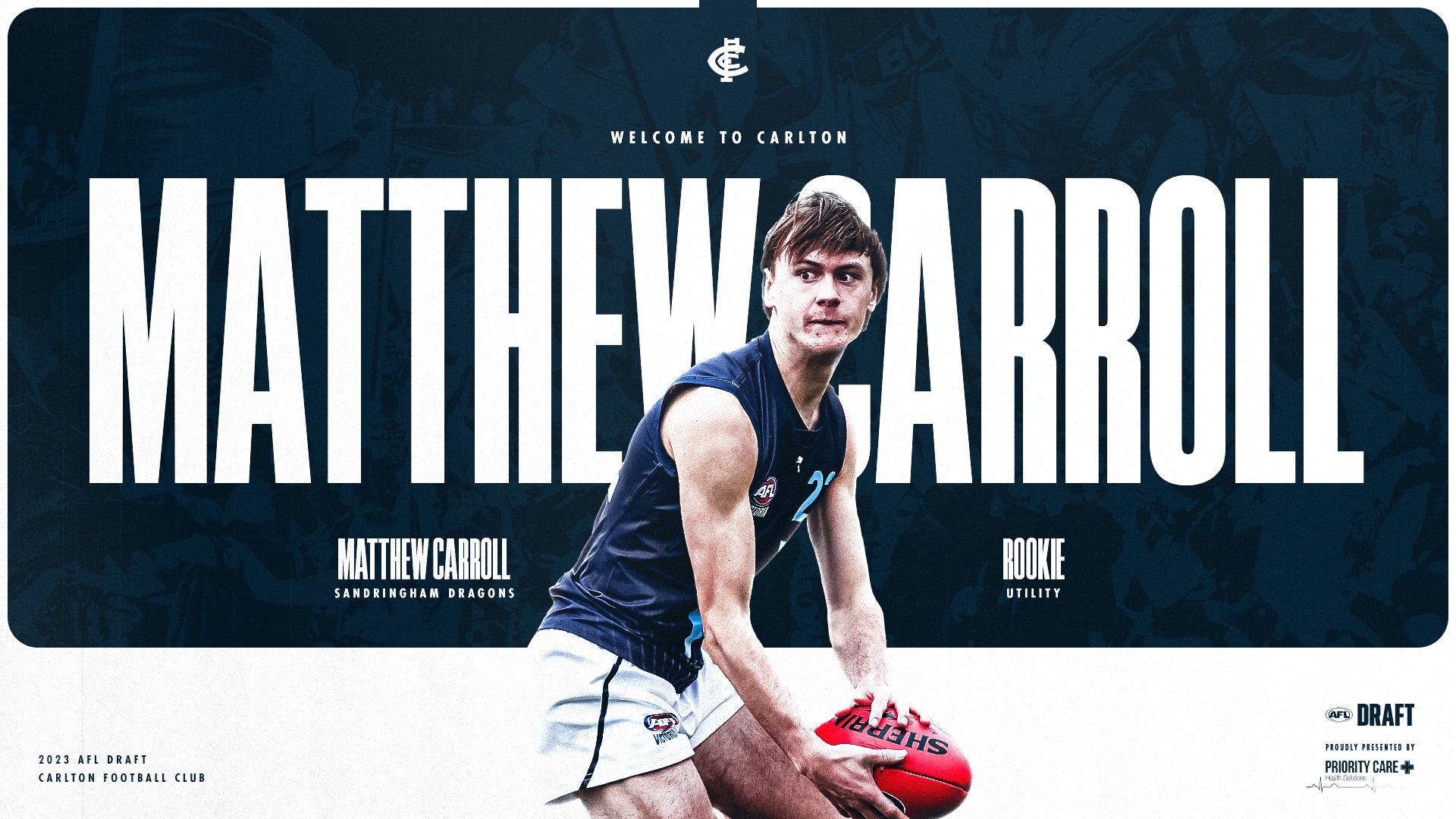 Rookie selection: Matthew Carroll