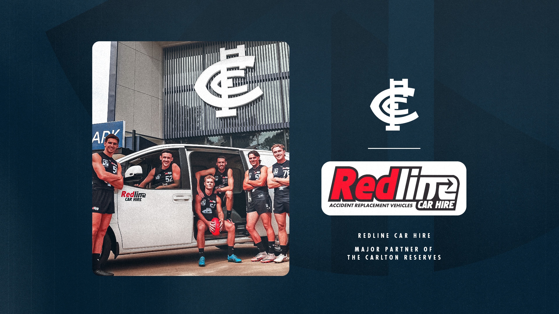 Redline jump on board with the Carlton Reserves