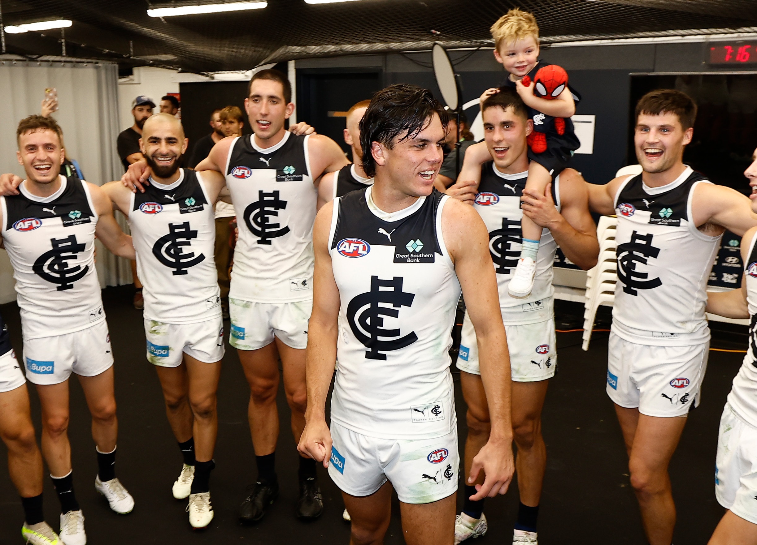"A long time coming": Elijah at home at Carlton
