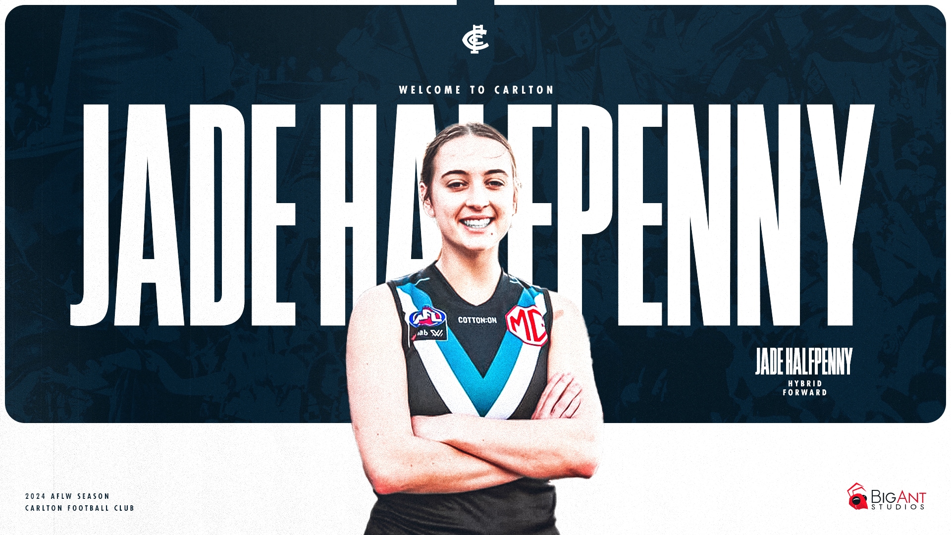 Jade joins the Blues