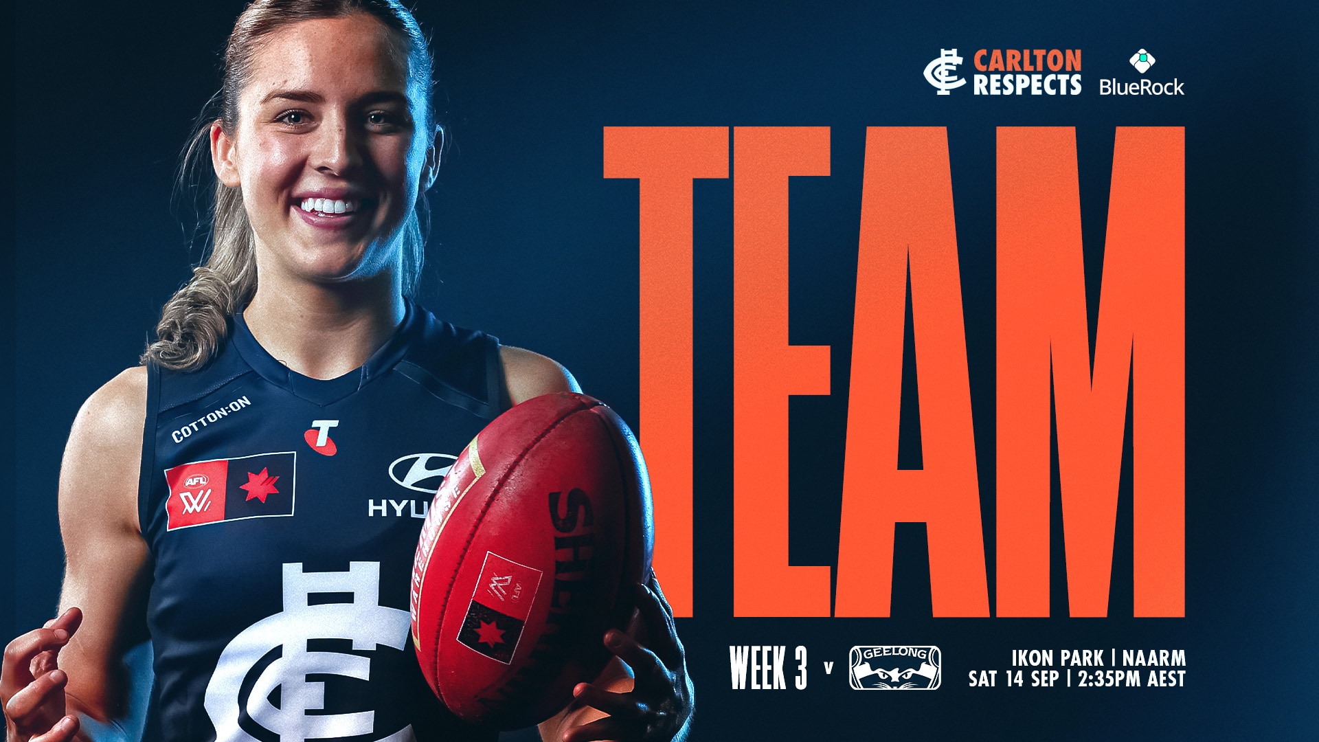 AFLW team selection: Two changes ahead of Carlton Respects