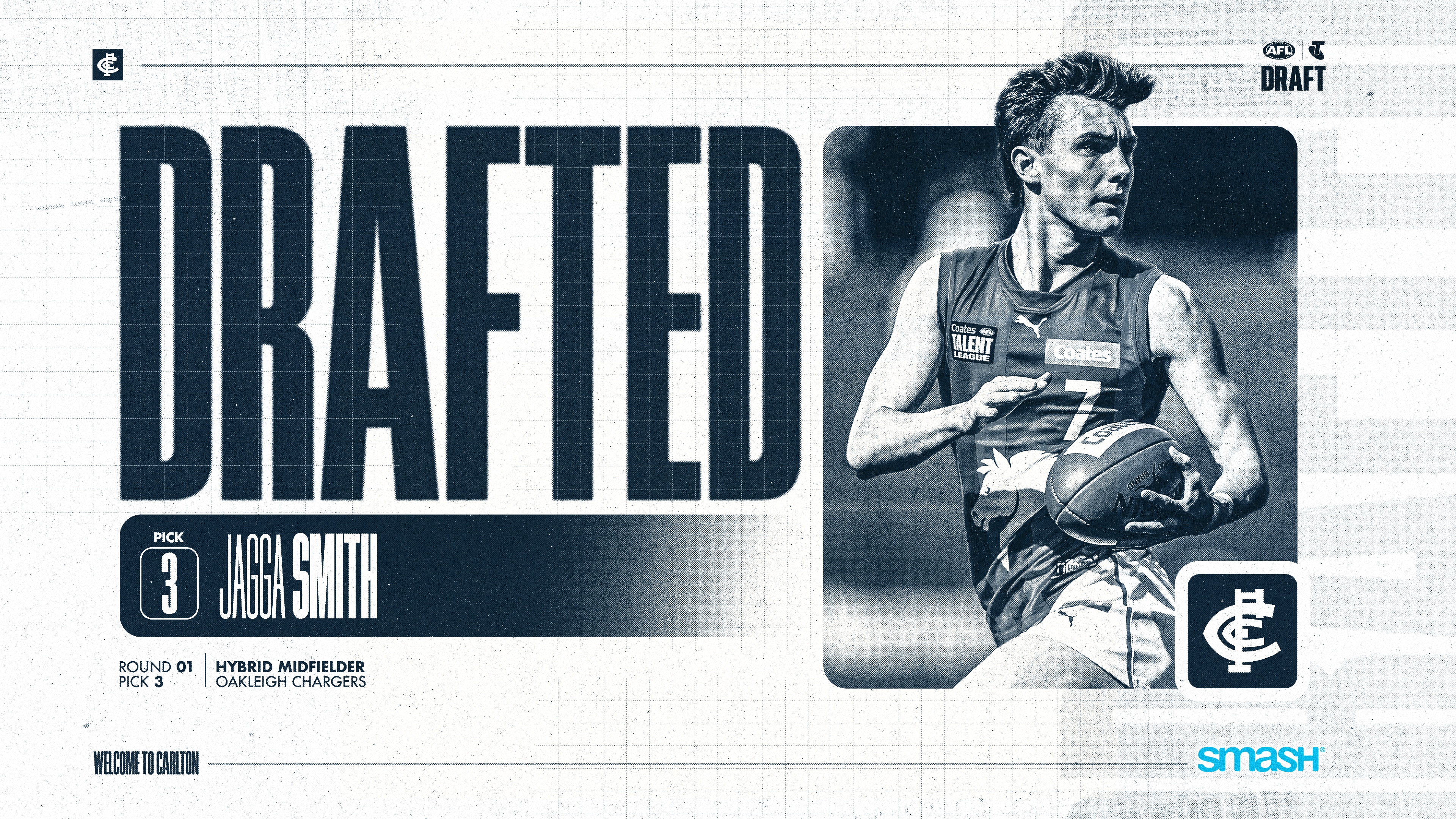 Pick No.3: Welcome to Carlton, Jagga Smith