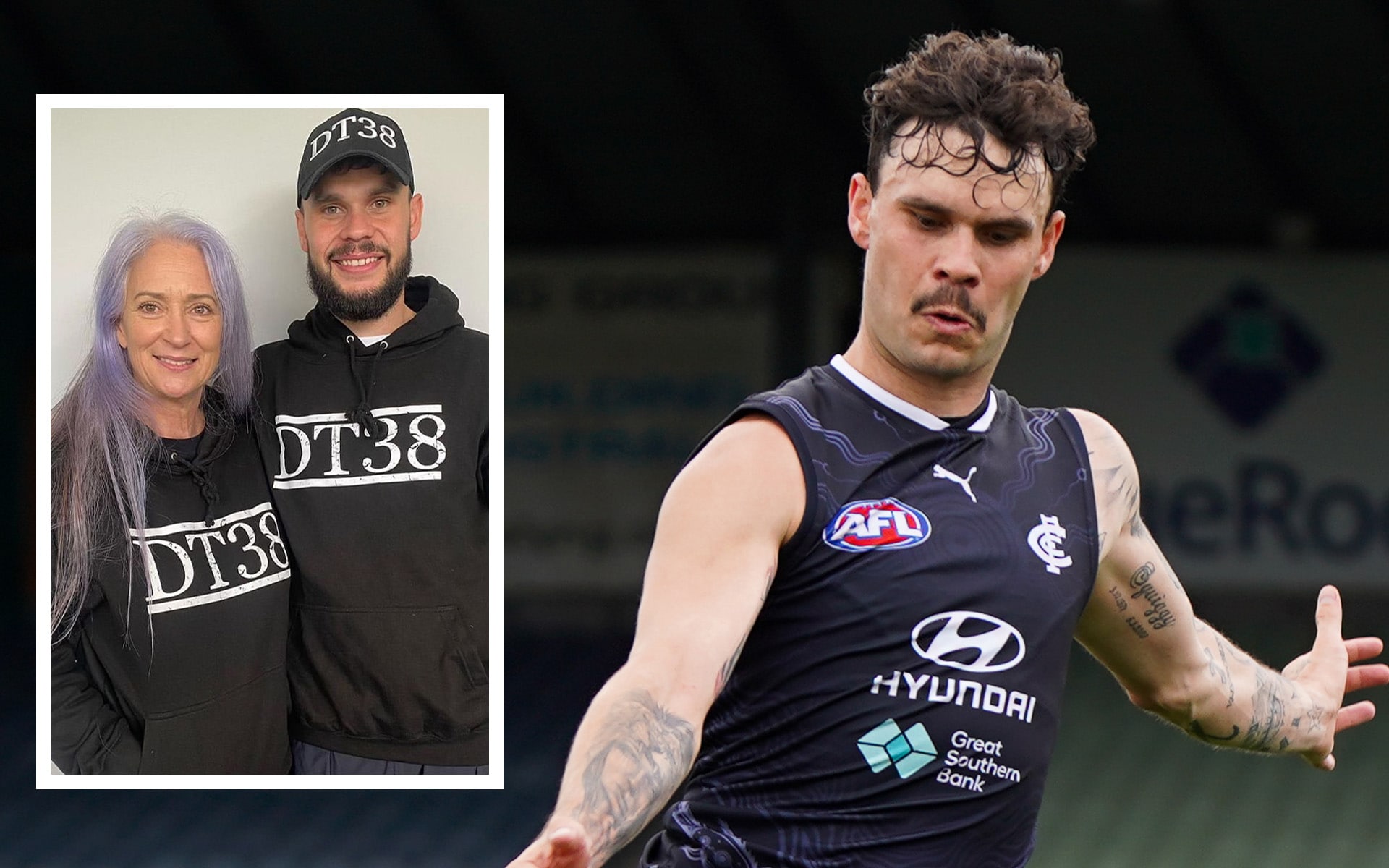 Remembering Dylan: DT38 Ambassador Williams honours Tombides this Movember