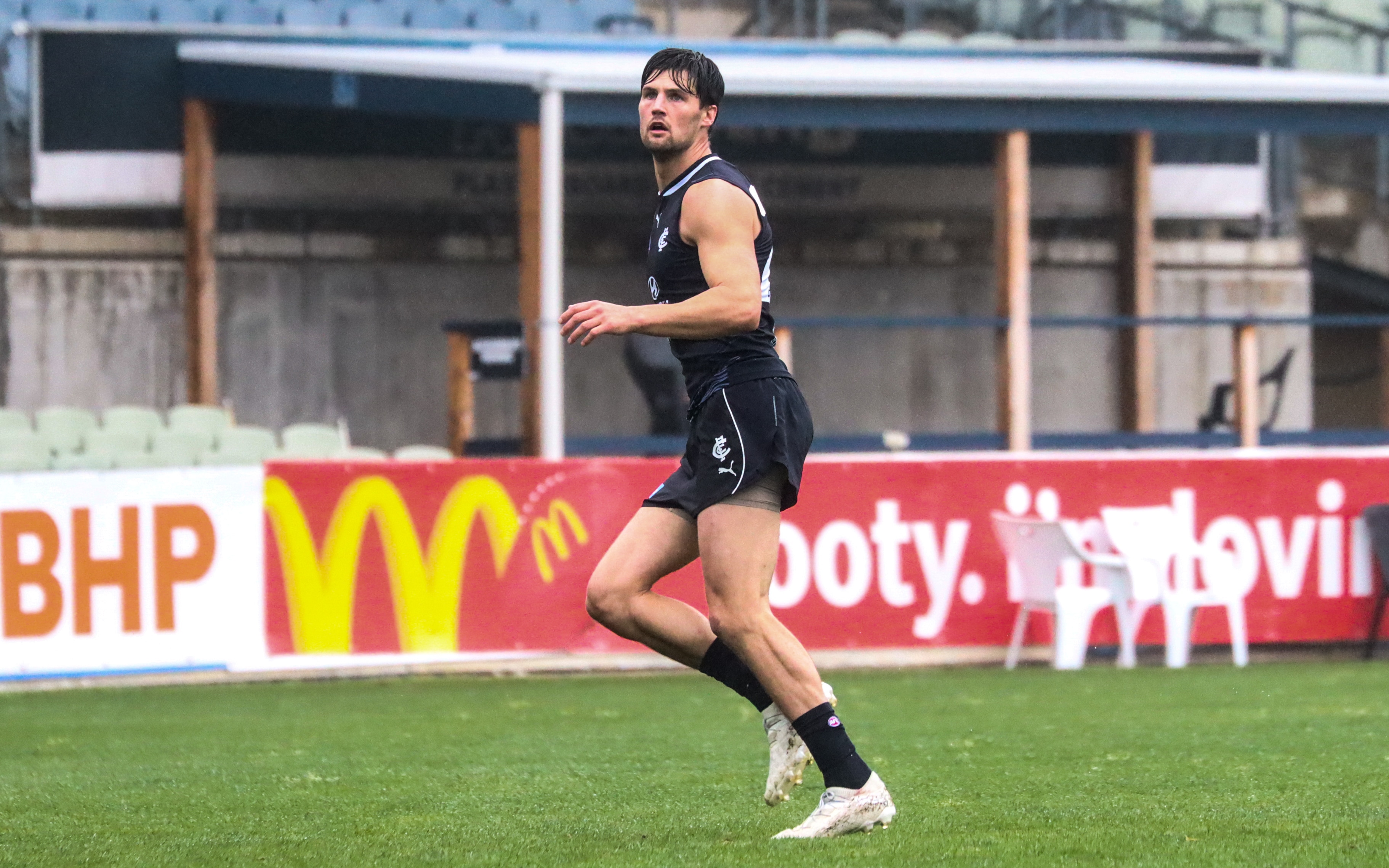 What looks different this pre-season for Carlton? Newman tells