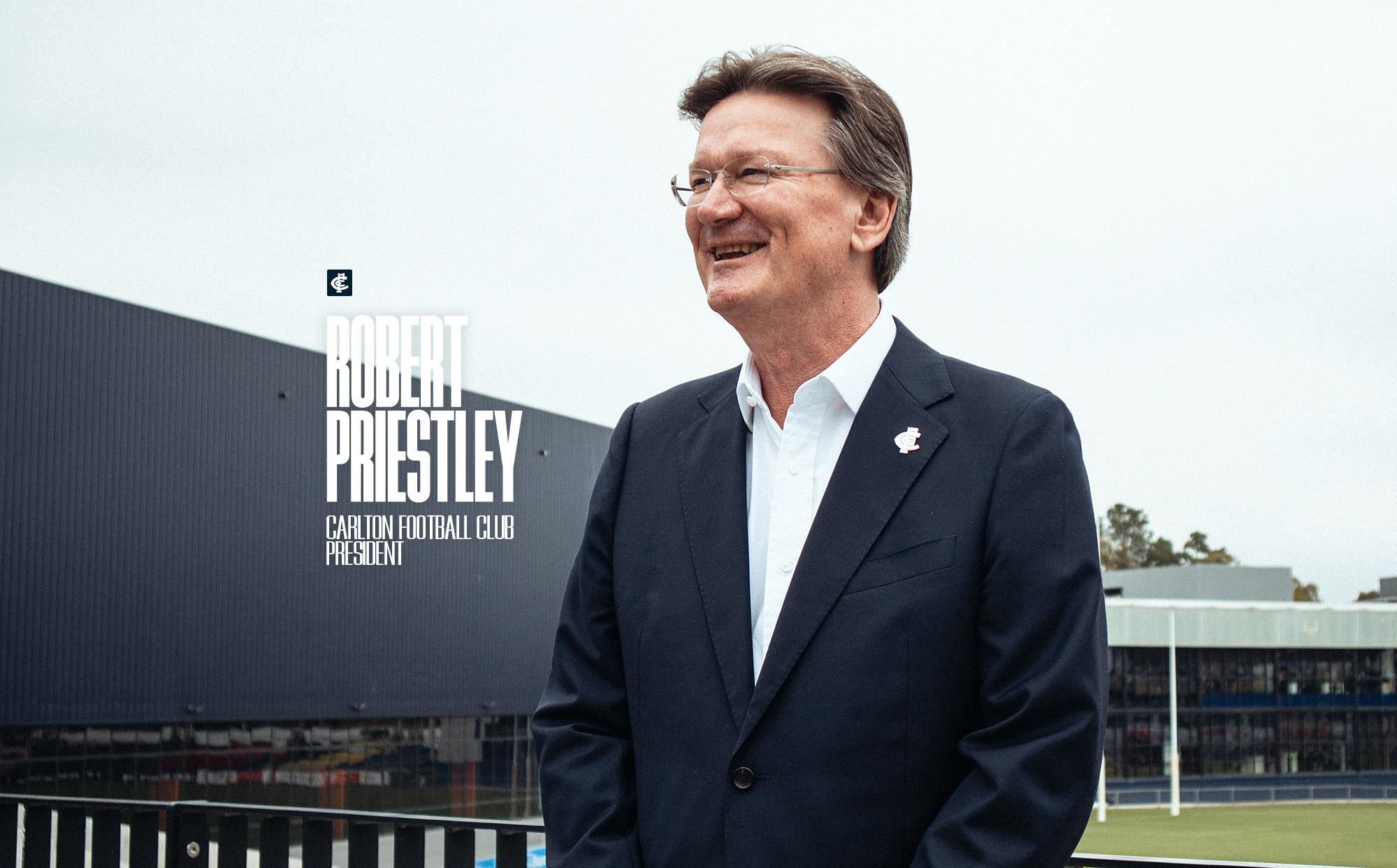 Priestley appointed President of the Carlton Football Club