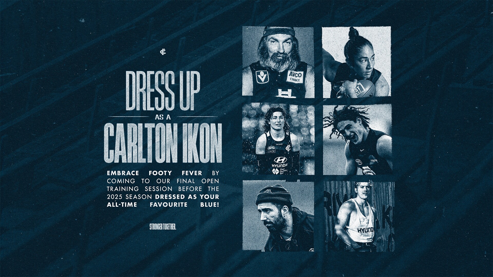 Open training: Dress up as an icon of IKON Park