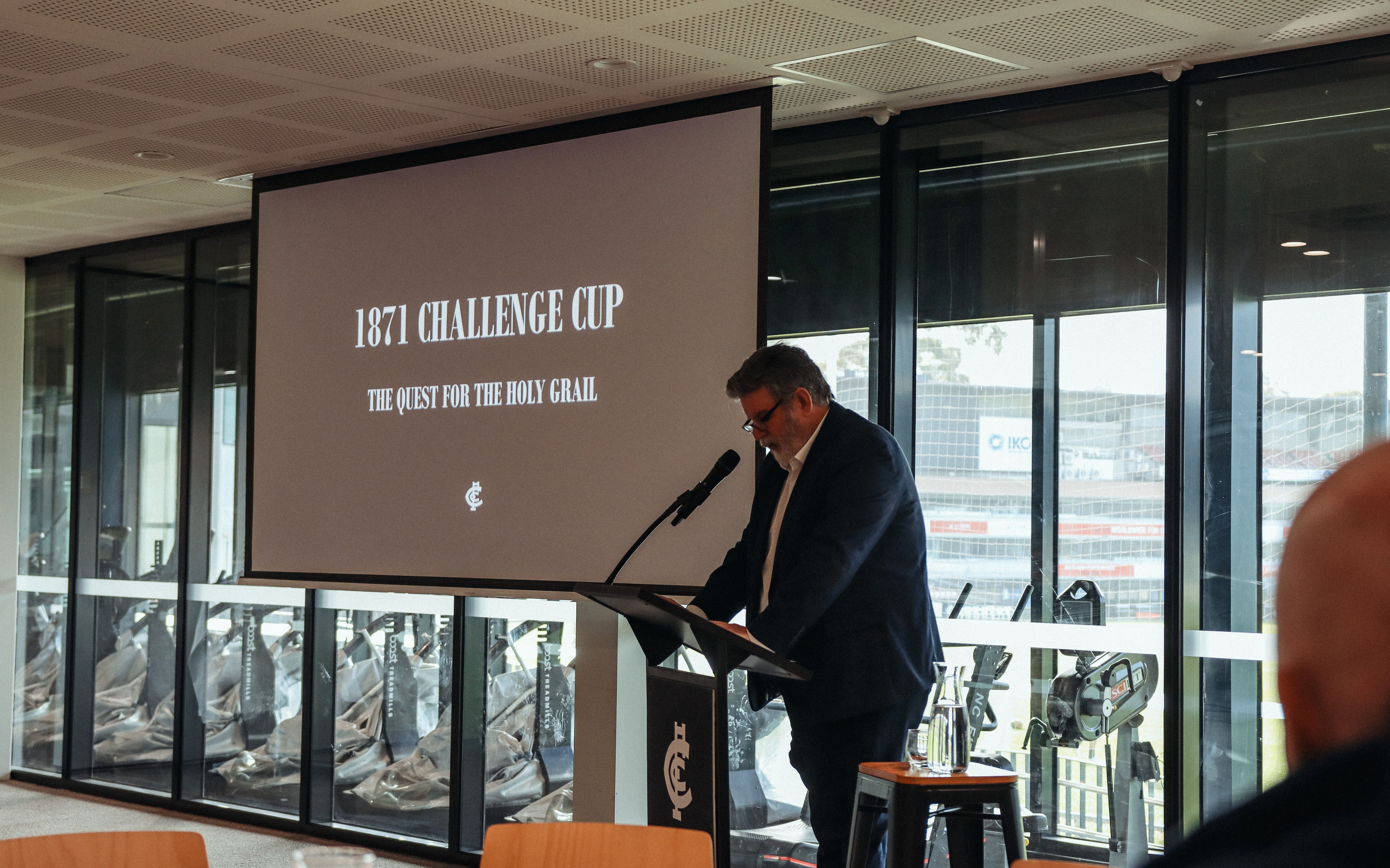 Members gather in the interests of Carlton's history