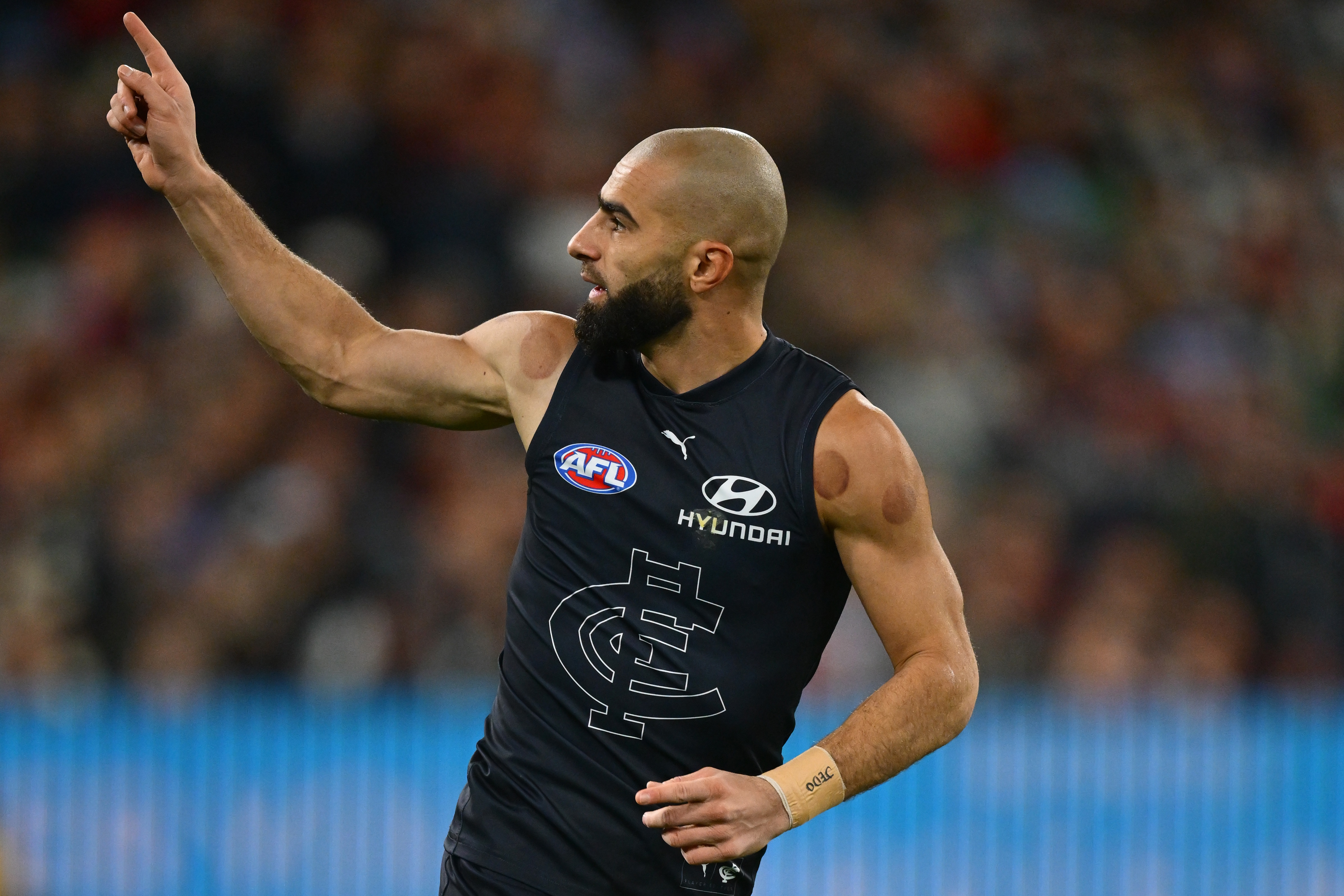 From overlooked to on the locker: Unfiltered Saad reaches 100 in Navy Blue