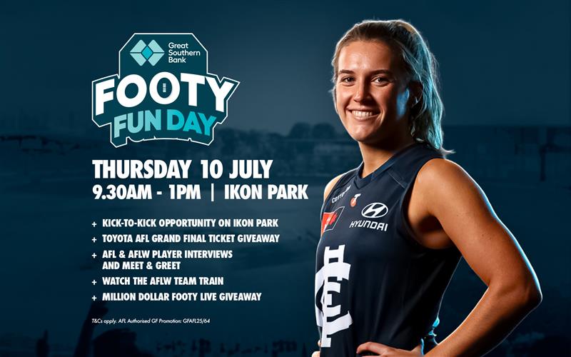 Footy Fun Day at IKON Park