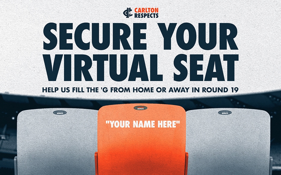 Secure your virtual seat for Round 19