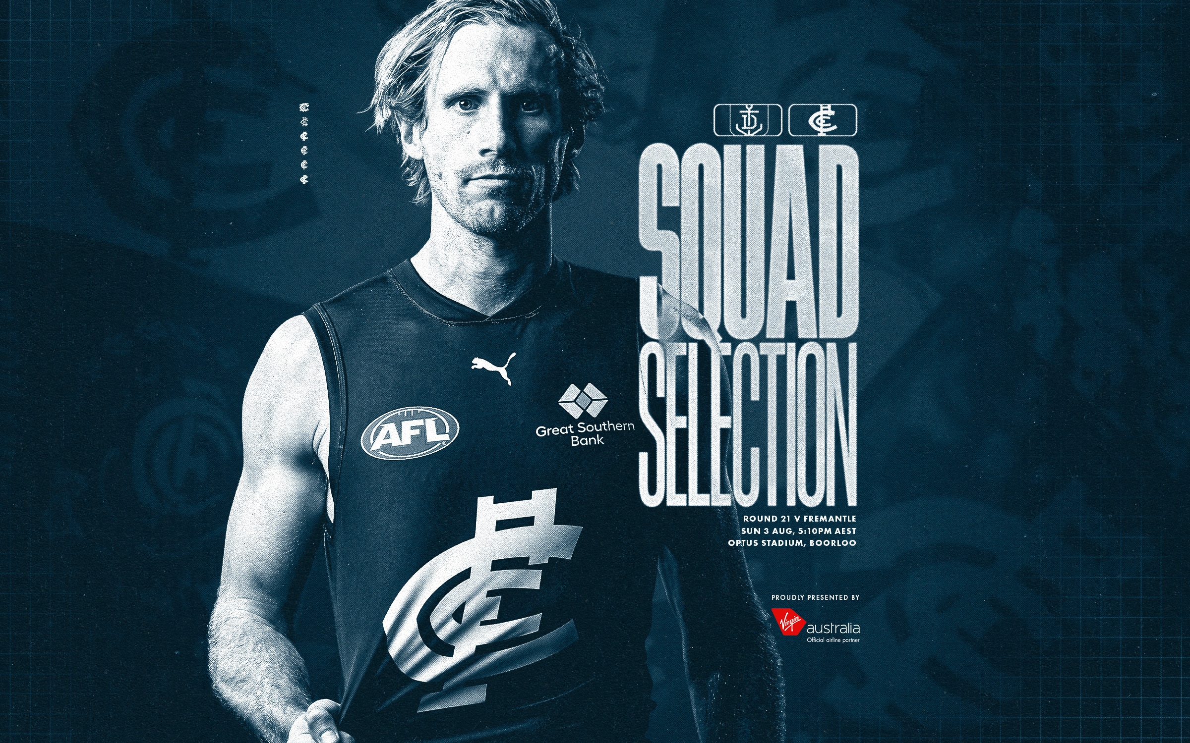 AFL squad selection: Three confirmed changes for trip West
