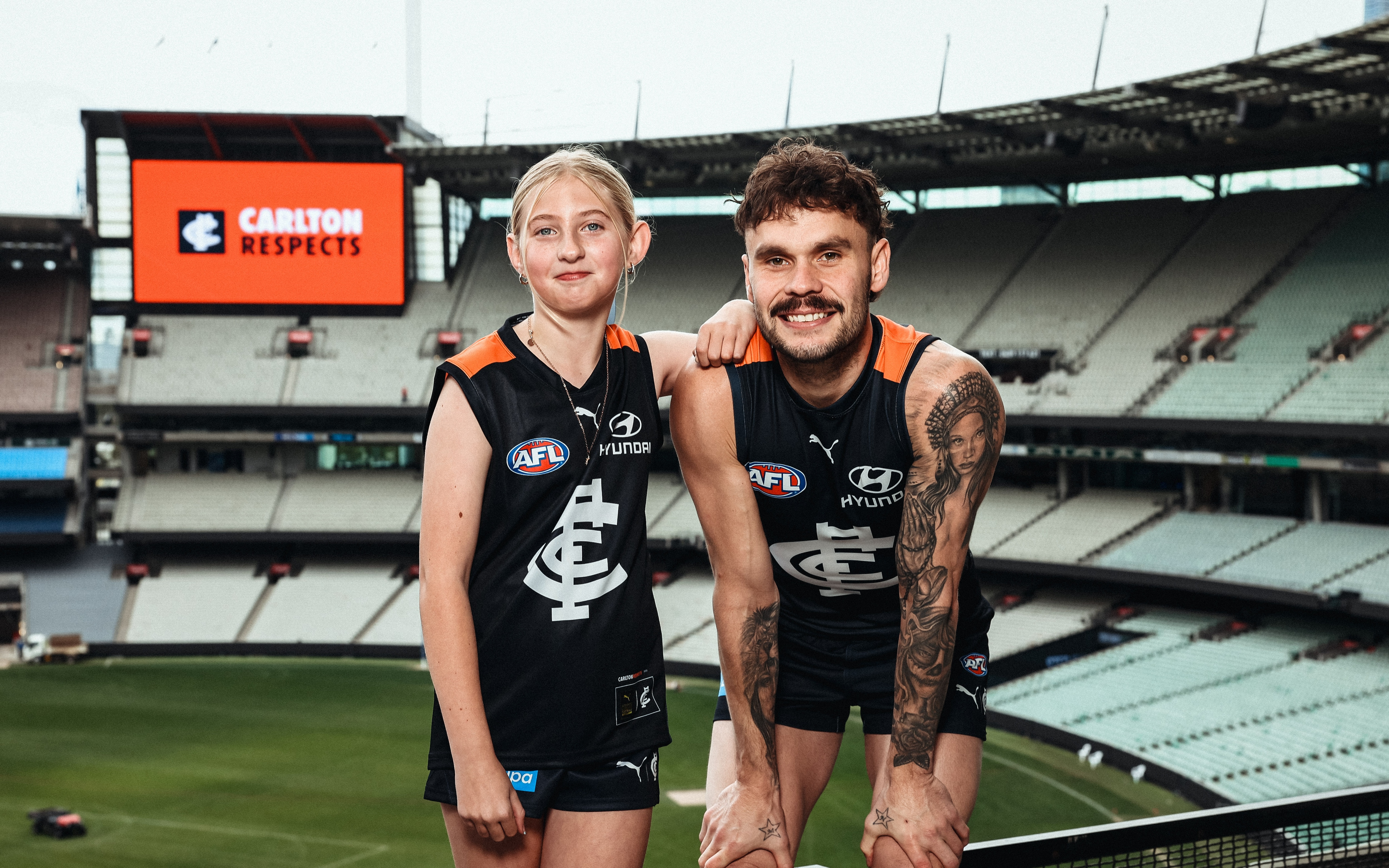 10th AFL Carlton Respects Game makes its mark
