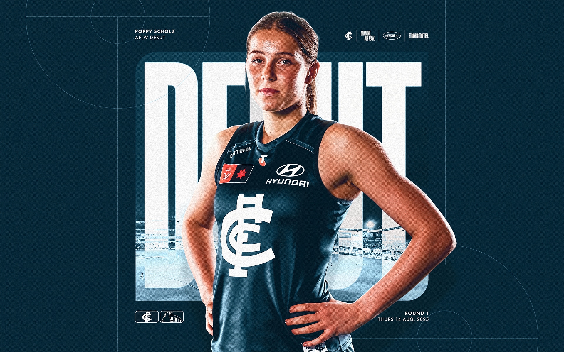From Bay to Blue, Poppy earns Round 1 debut