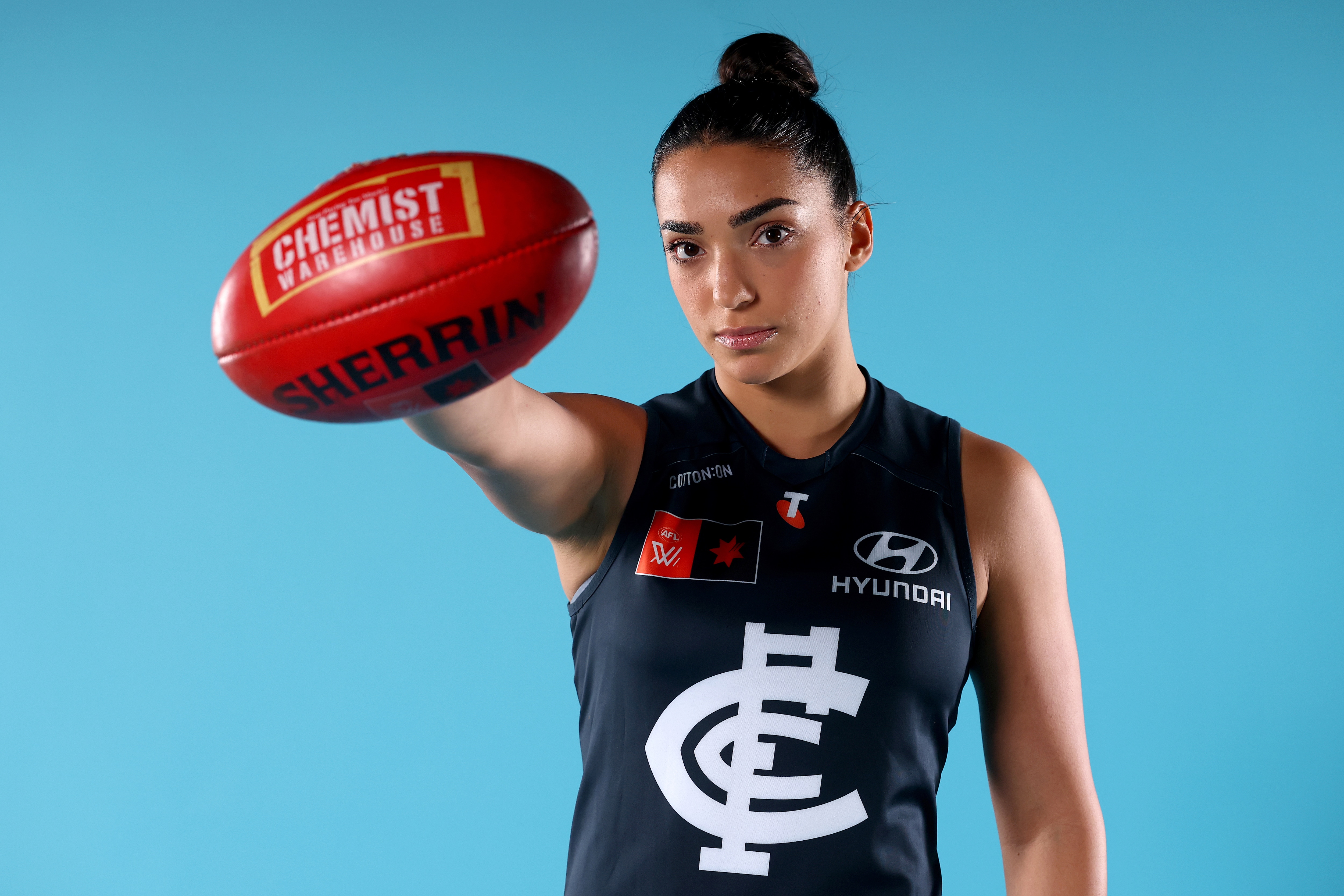 From childhood Blue to making her own history: Amelia Velardo's Carlton ...