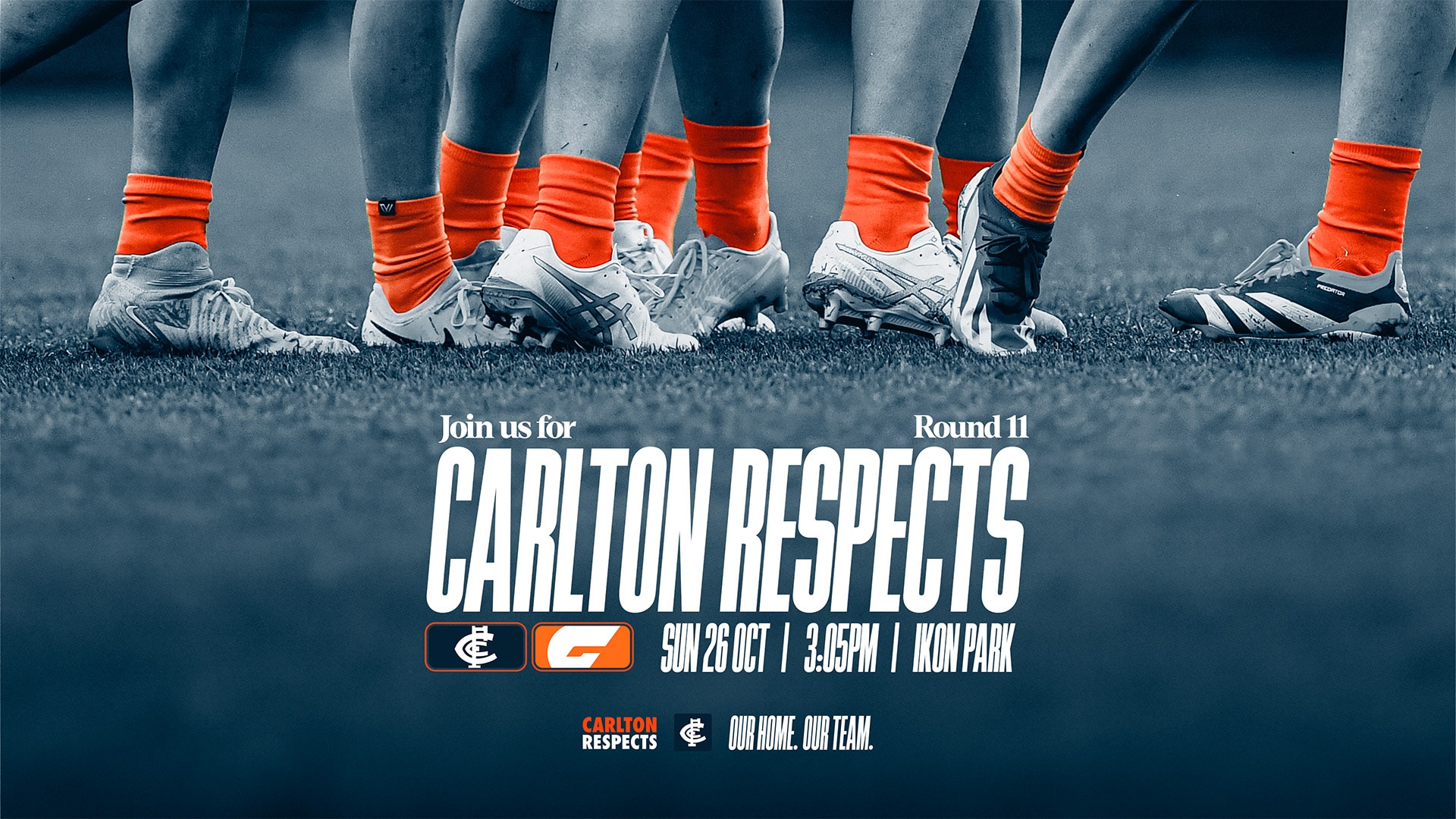 Blues lock in annual AFLW Carlton Respects Game