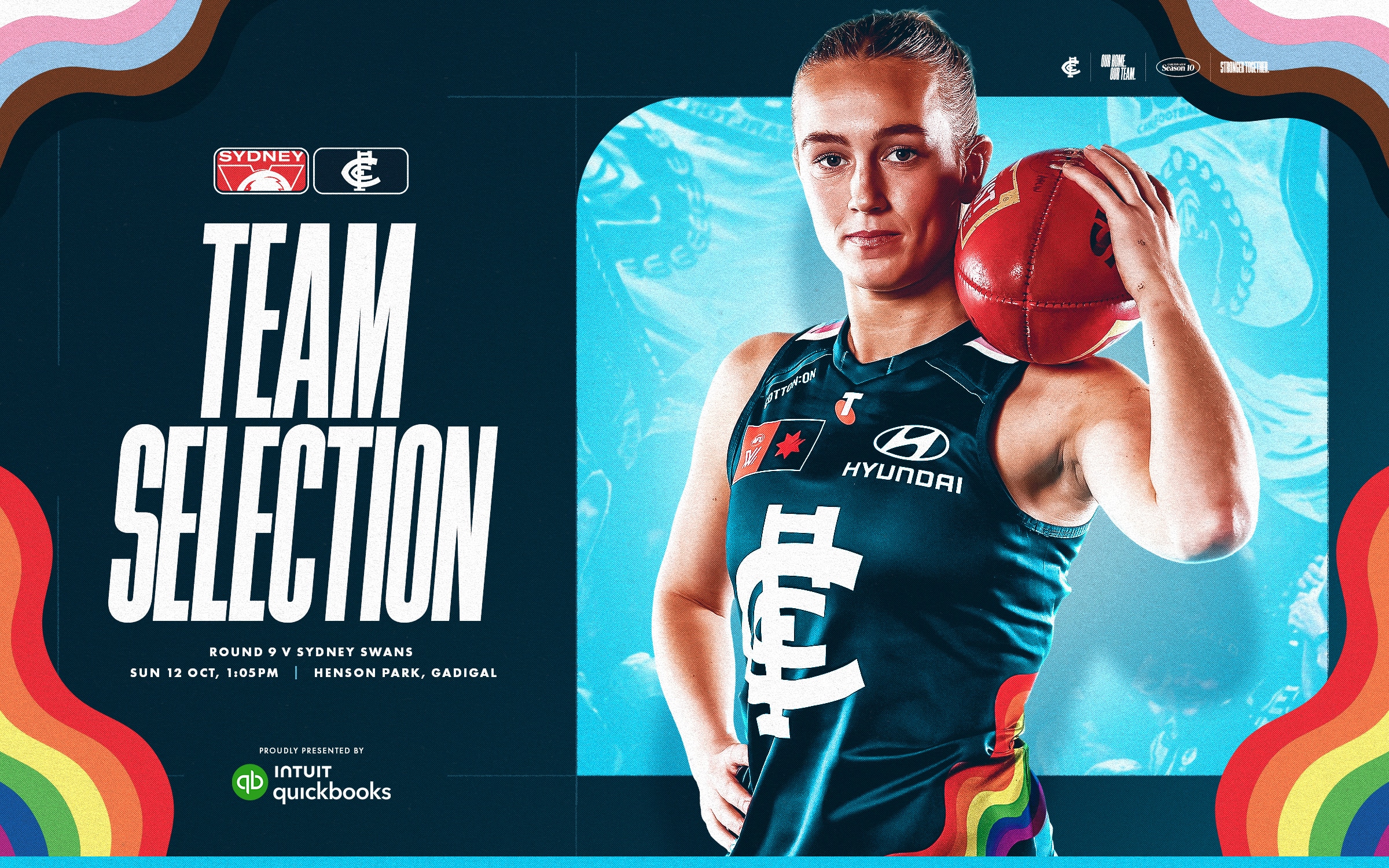 AFLW team selection: Blues confirm Pride Round side