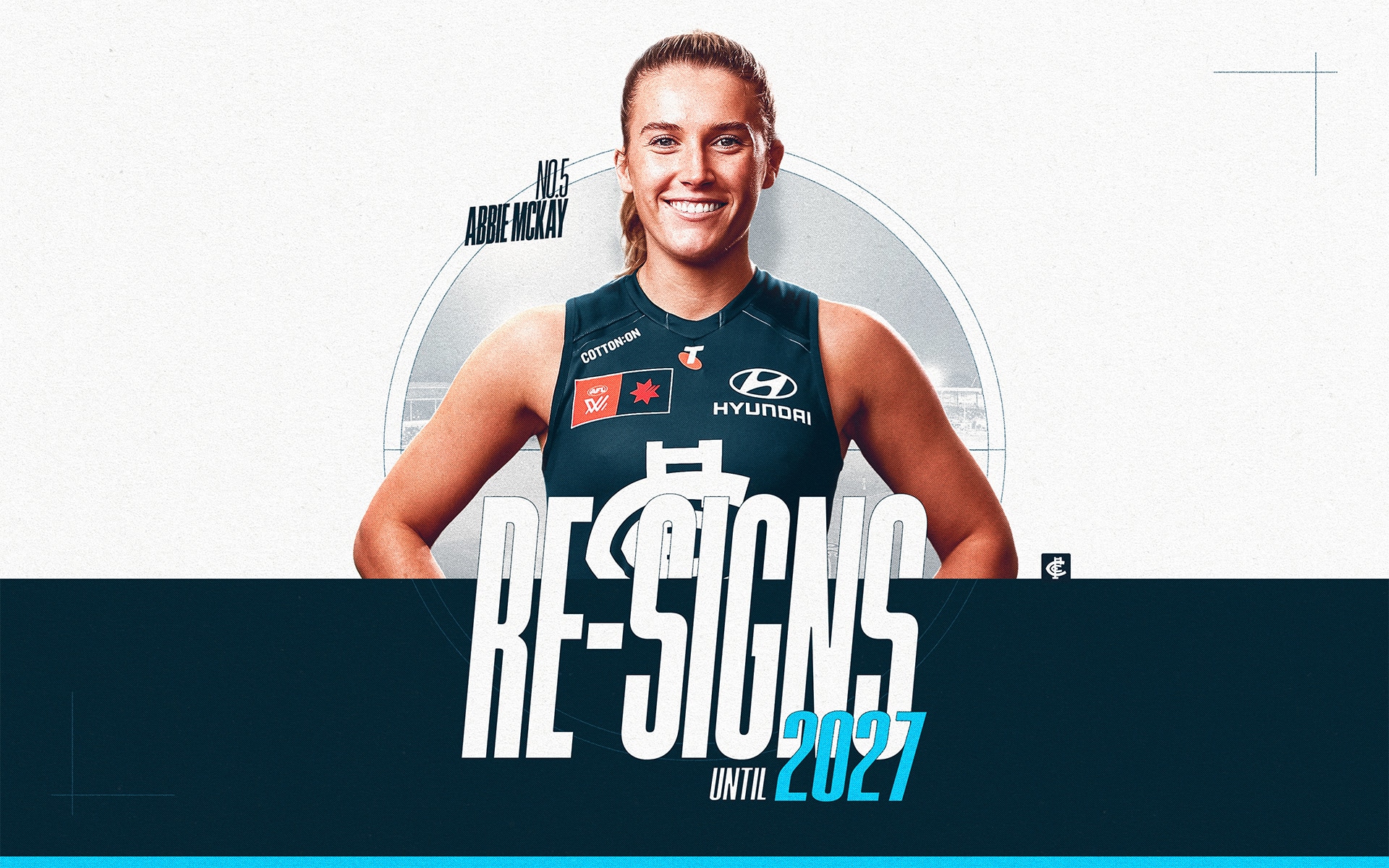 Captain McKay commits to Carlton