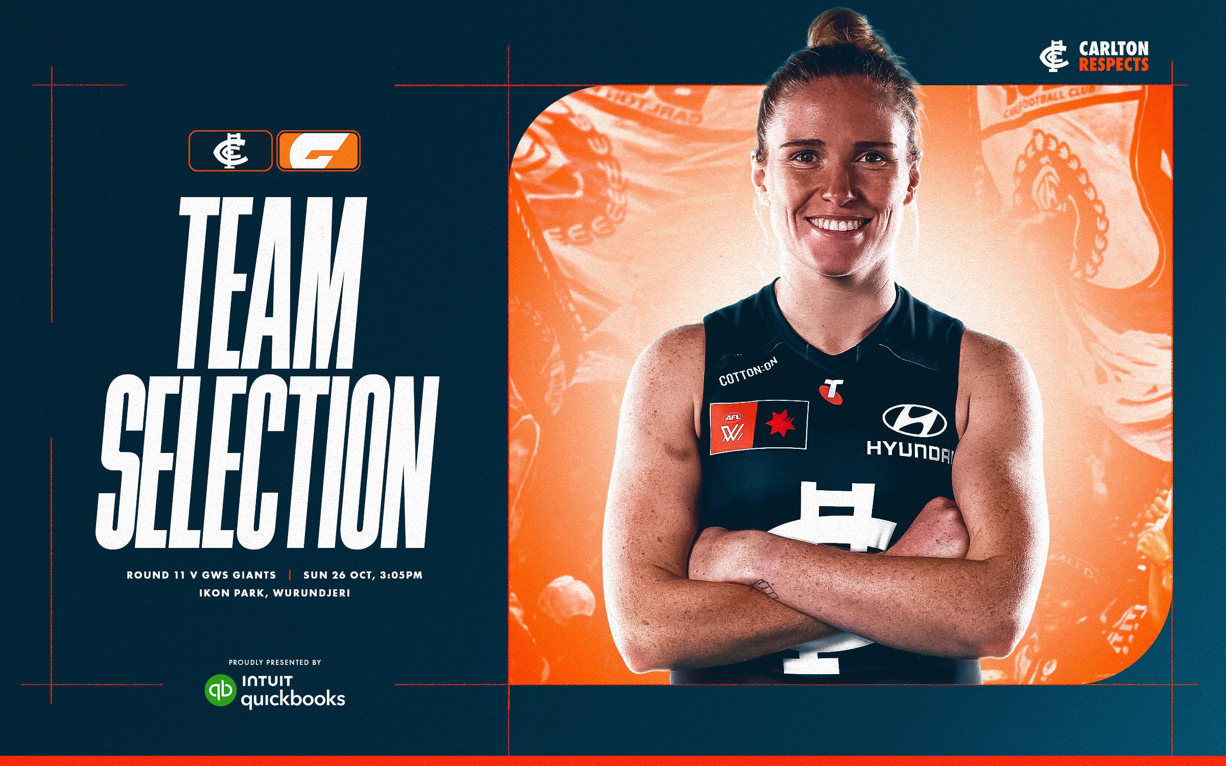 AFLW team selection: Blues recall duo