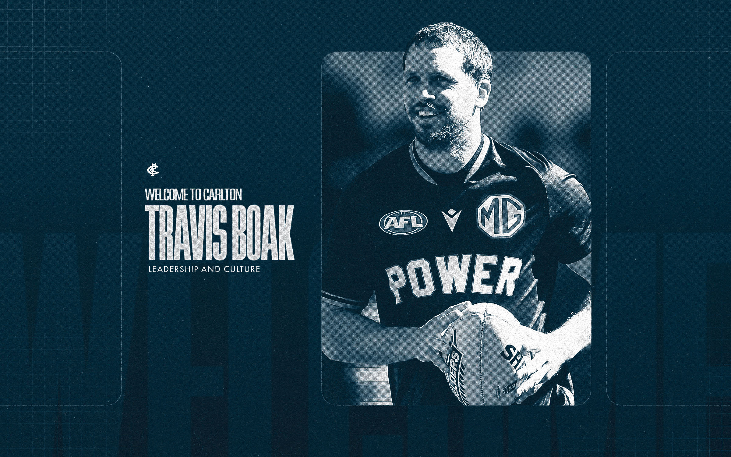 Travis Boak joins the Blues