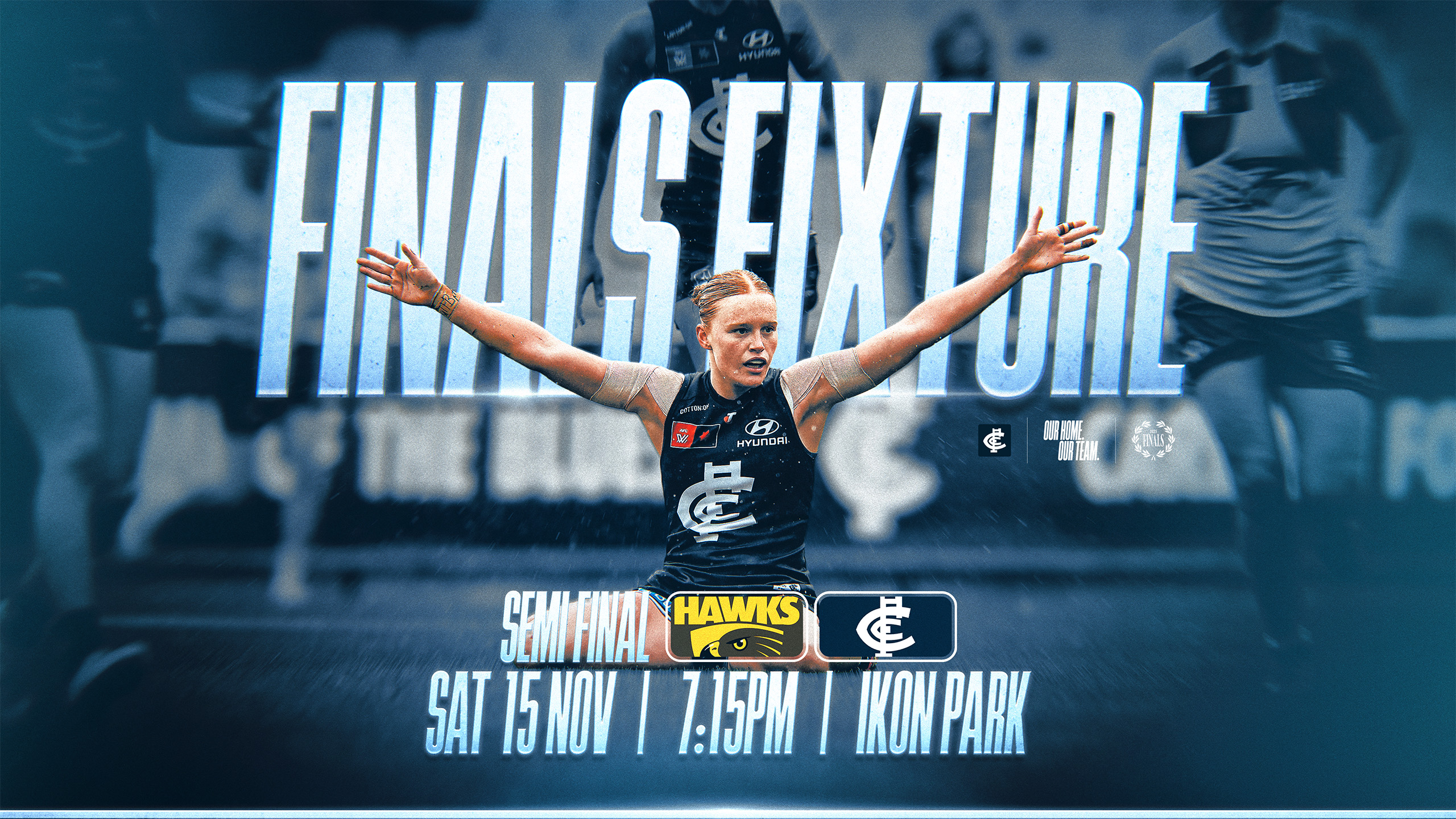 AFLW fixture news: Details confirmed for IKON Park semi final