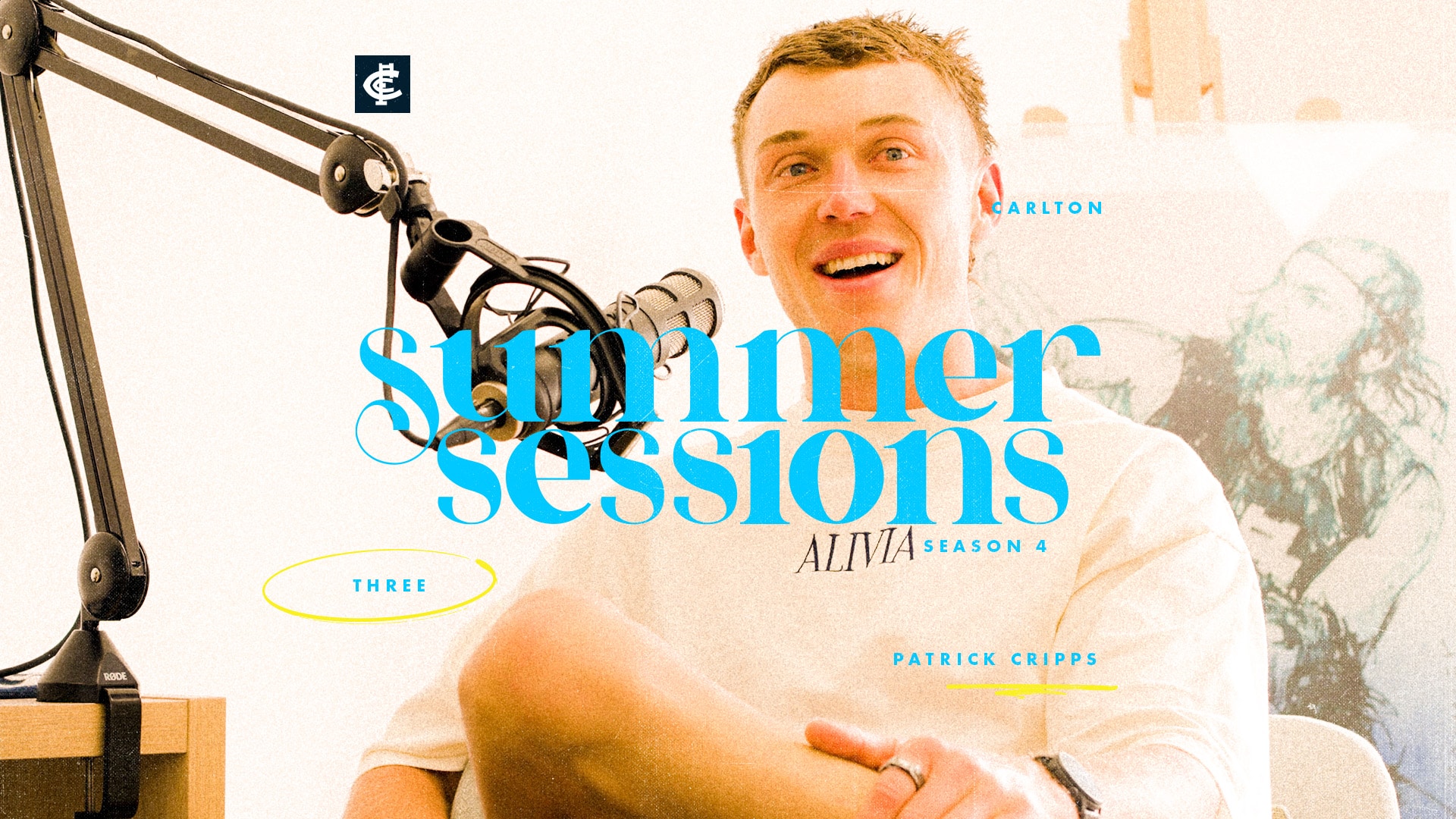 Summer Sessions: Patrick Cripps joins the show!