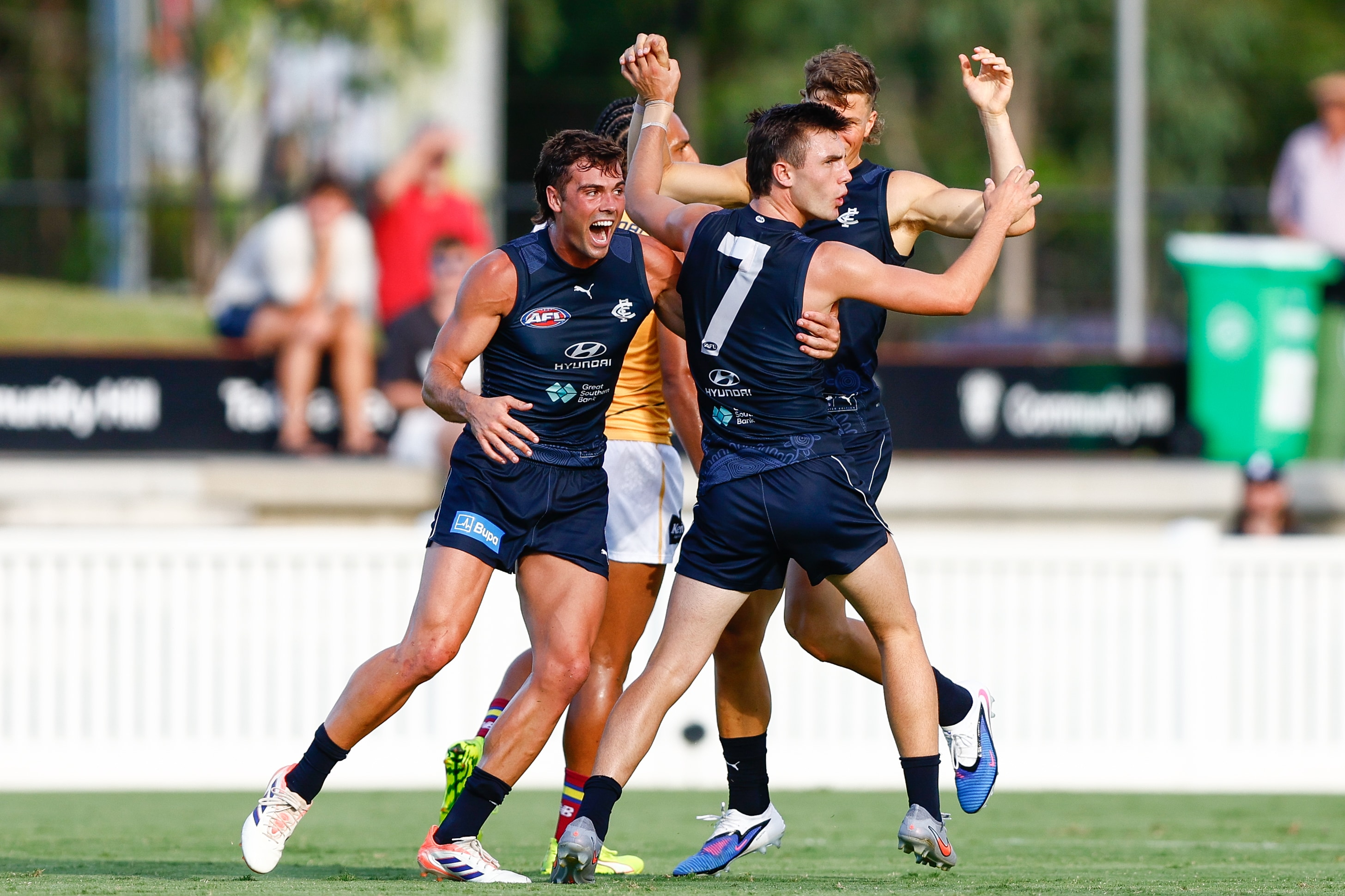 AFL match sim report: New-look Blues on show in Brisbane