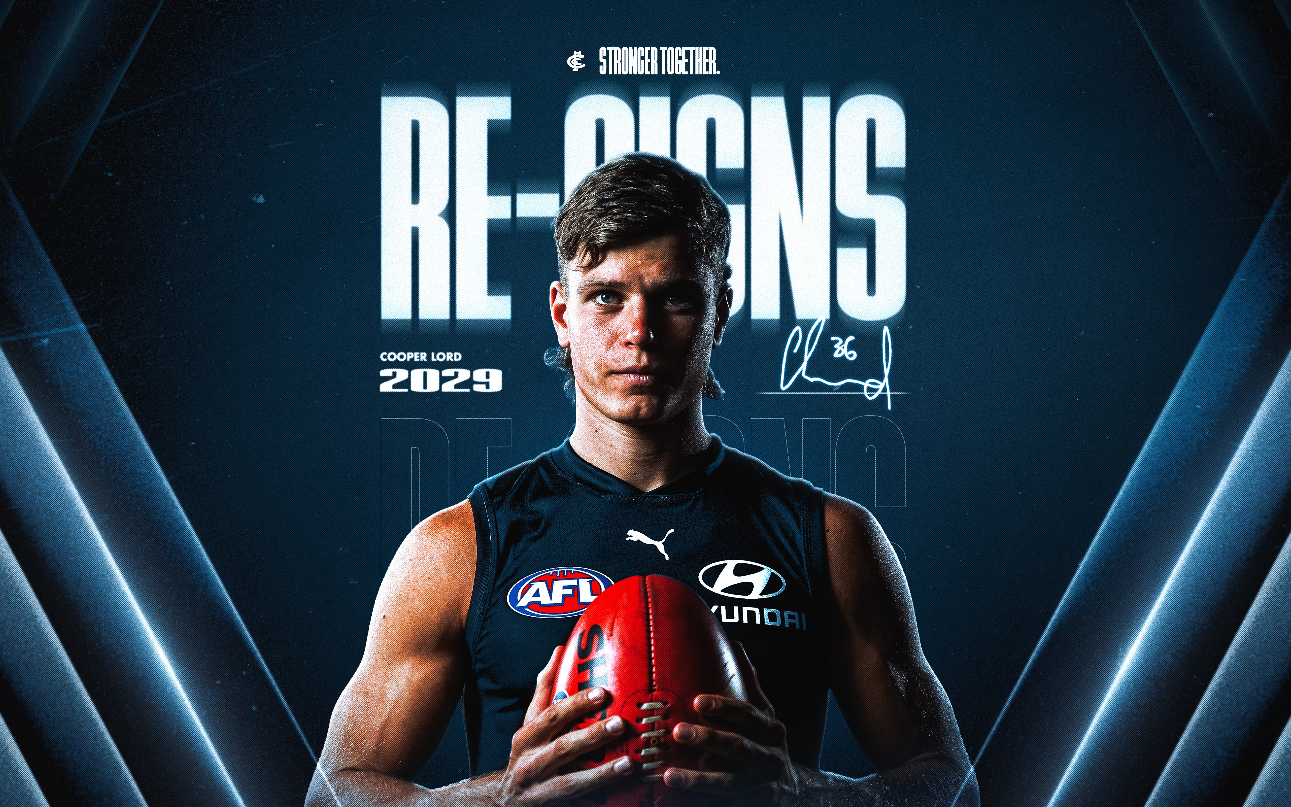 Praise the Lord: Cooper a Blue for three more