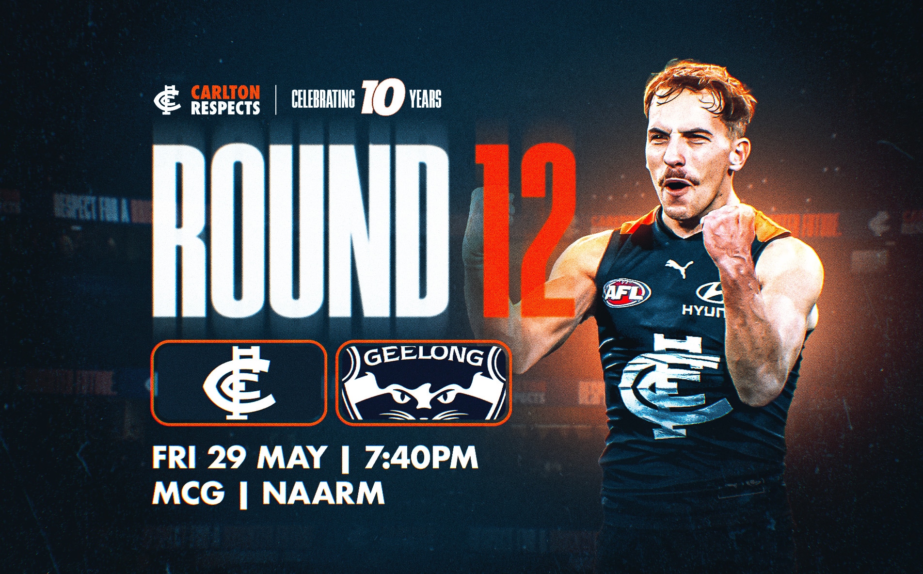 “Respect, it’s up to us”: AFL Carlton Respects game locked in for 2026