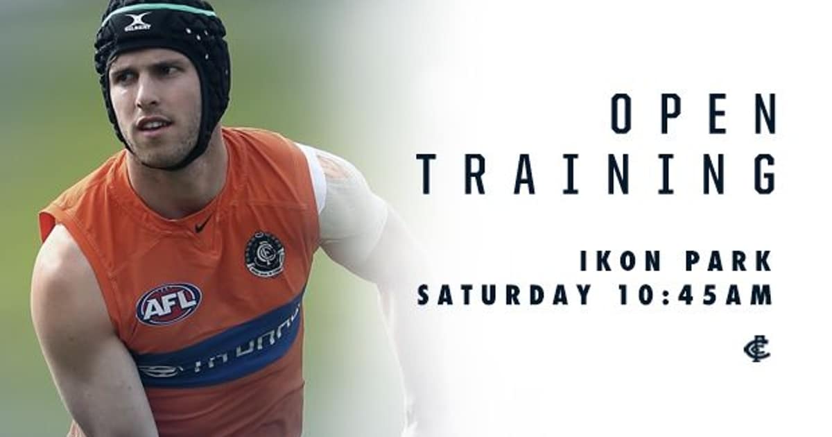 Open training: Saturday