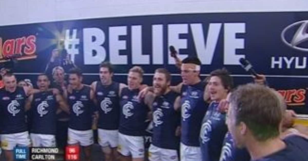 Team song: Carlton