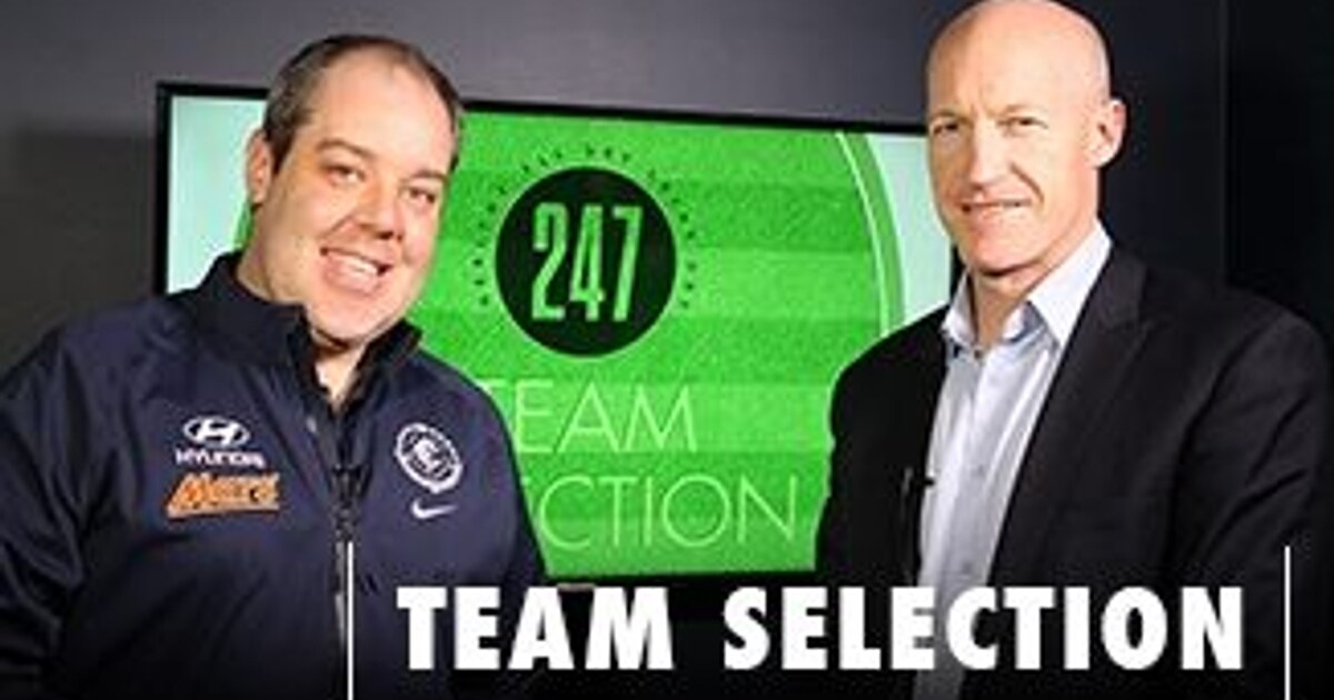 Team selection: Round 19