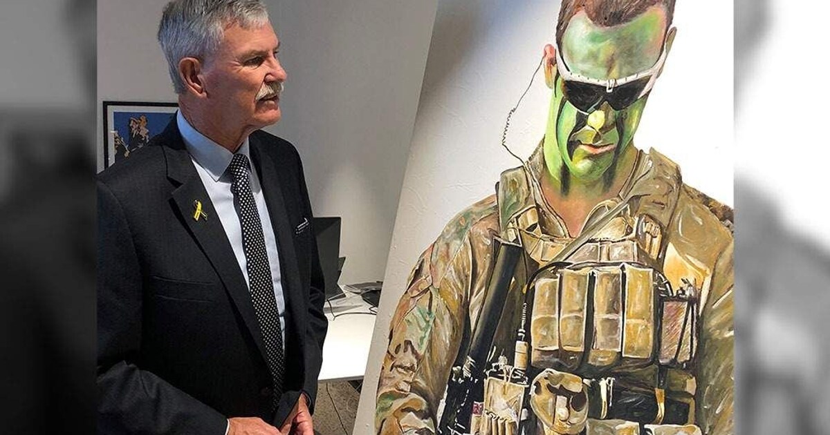 Doug finds pride in Cameron's portrait