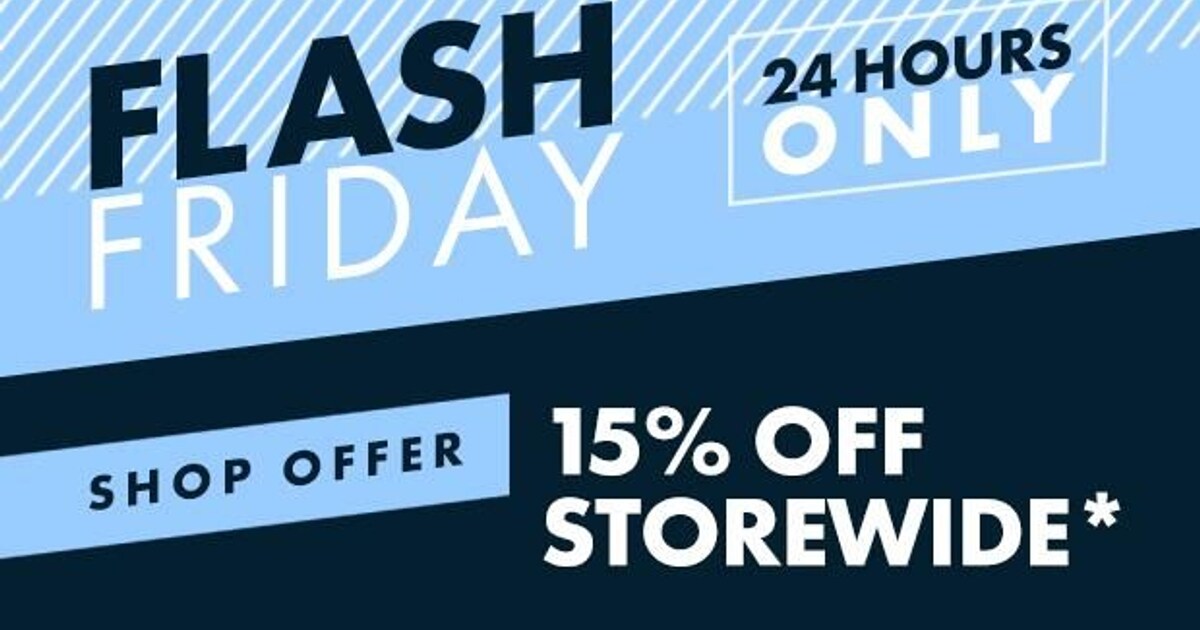 Special offers on Flash Friday