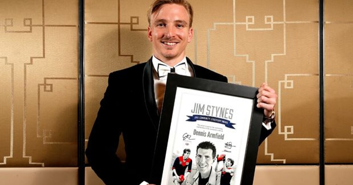 Armfield wins Jim Stynes Award
