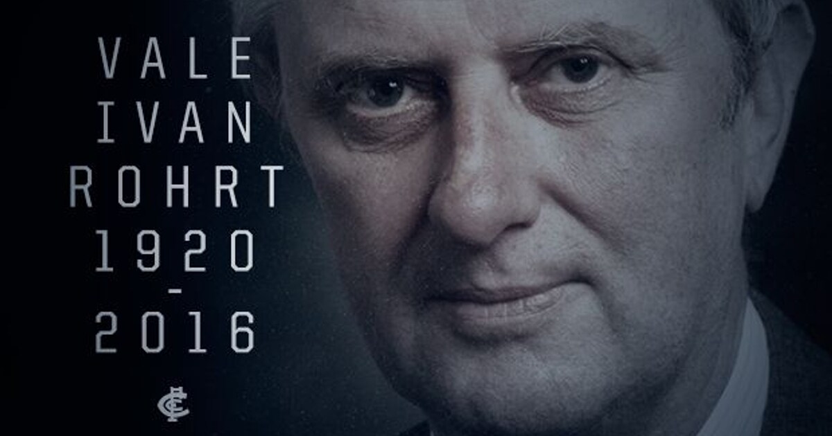 Vale Ivan Rohrt, 1920-2016